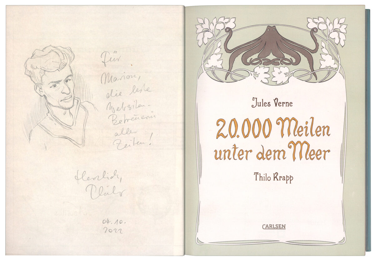 20.000 Meilen unter dem Meer Widmungen - Thilo Krapp
